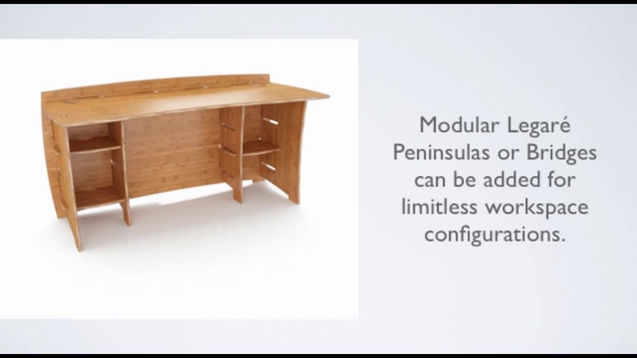 Legare 60" Straight Desk Review - YouTube