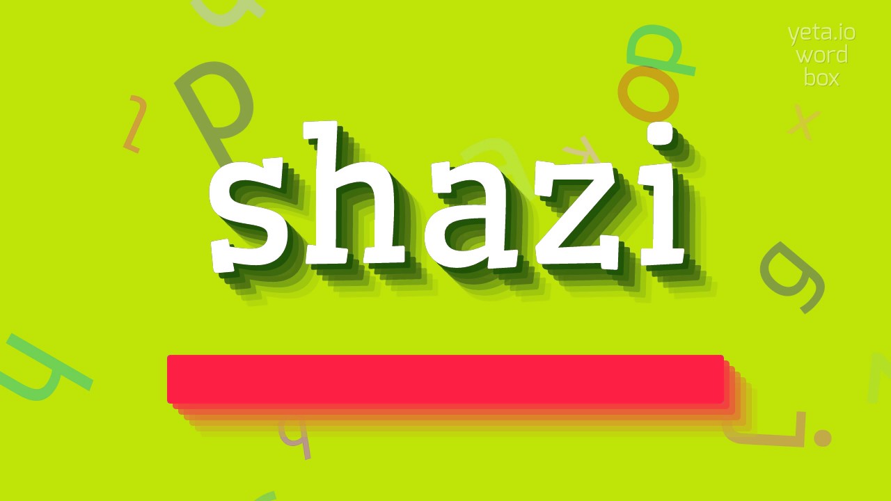 How to say "shazi"! (High Quality Voices) - YouTube