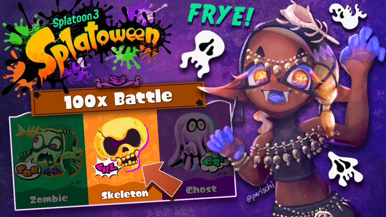 Fighting for Frye during Splatoween until She Wins! - Splatoon 3 - YouTube