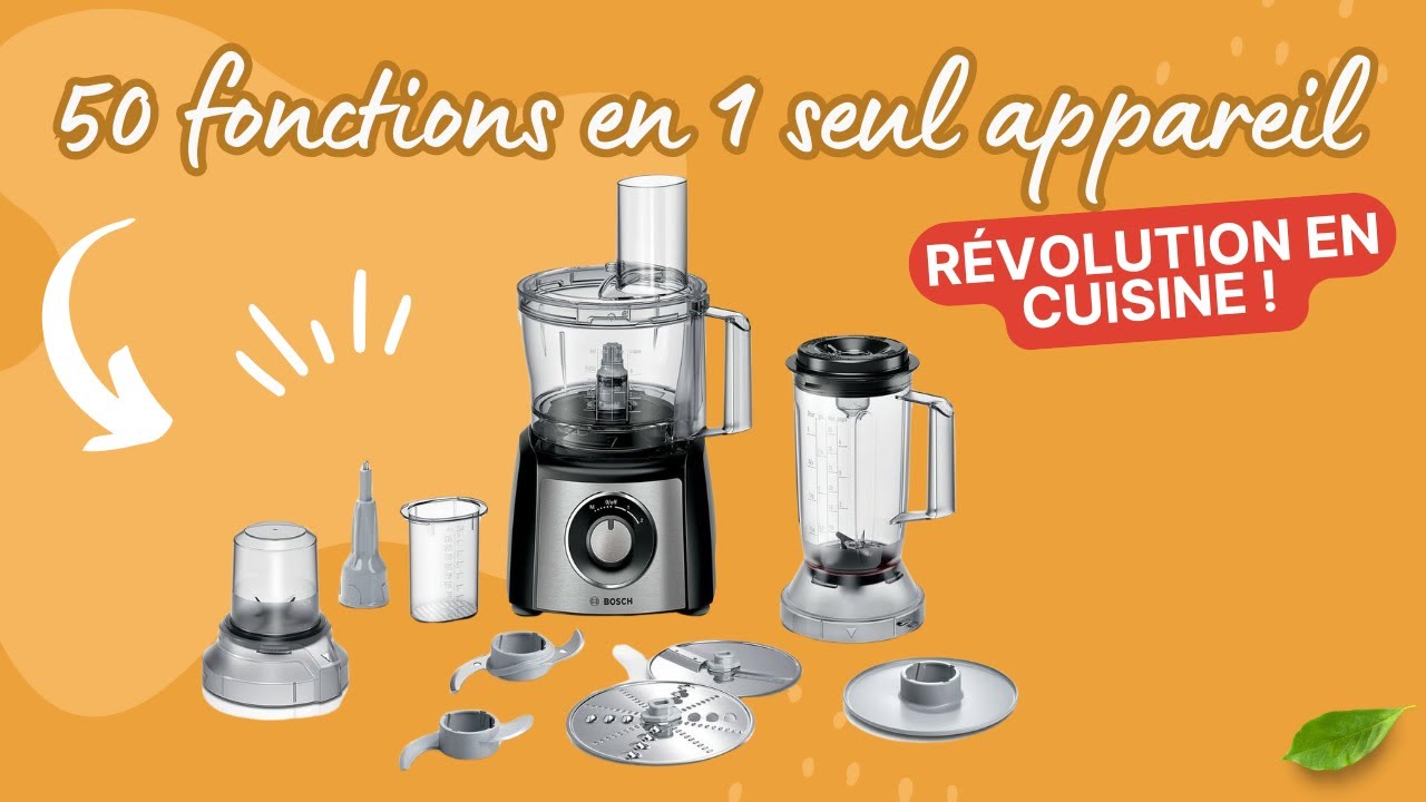 Bosch MultiTalent 3 : Le robot multifonction ultime pour votre cuisine ...