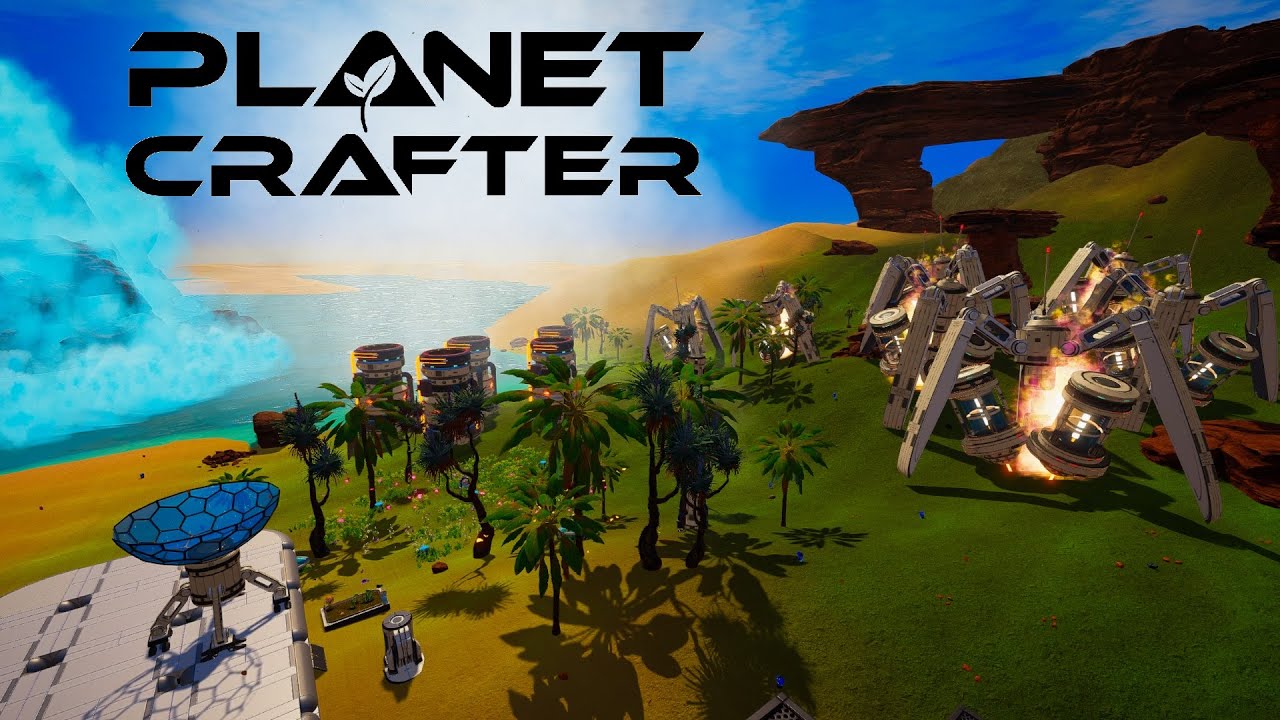 Upgrading To MASSIVE Terraforming Machines ~ Planet Crafter - YouTube