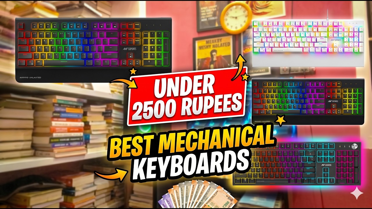 Best Mechanical Keyboard Under 2500 Rupees in Tamil | Best Gaming ...