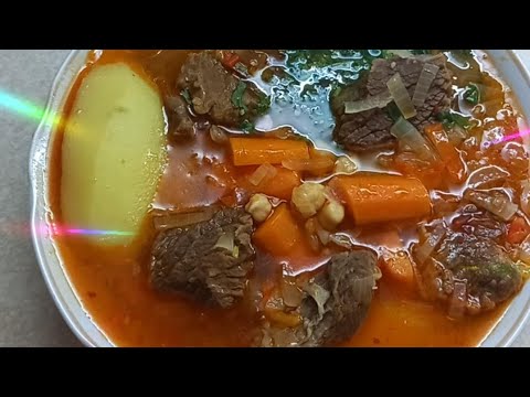 MAL ETİNDEN HAZIRLANMIŞ NOXUDLU SOUS.ÇOX DADLI SOUS RESEPTİ.
