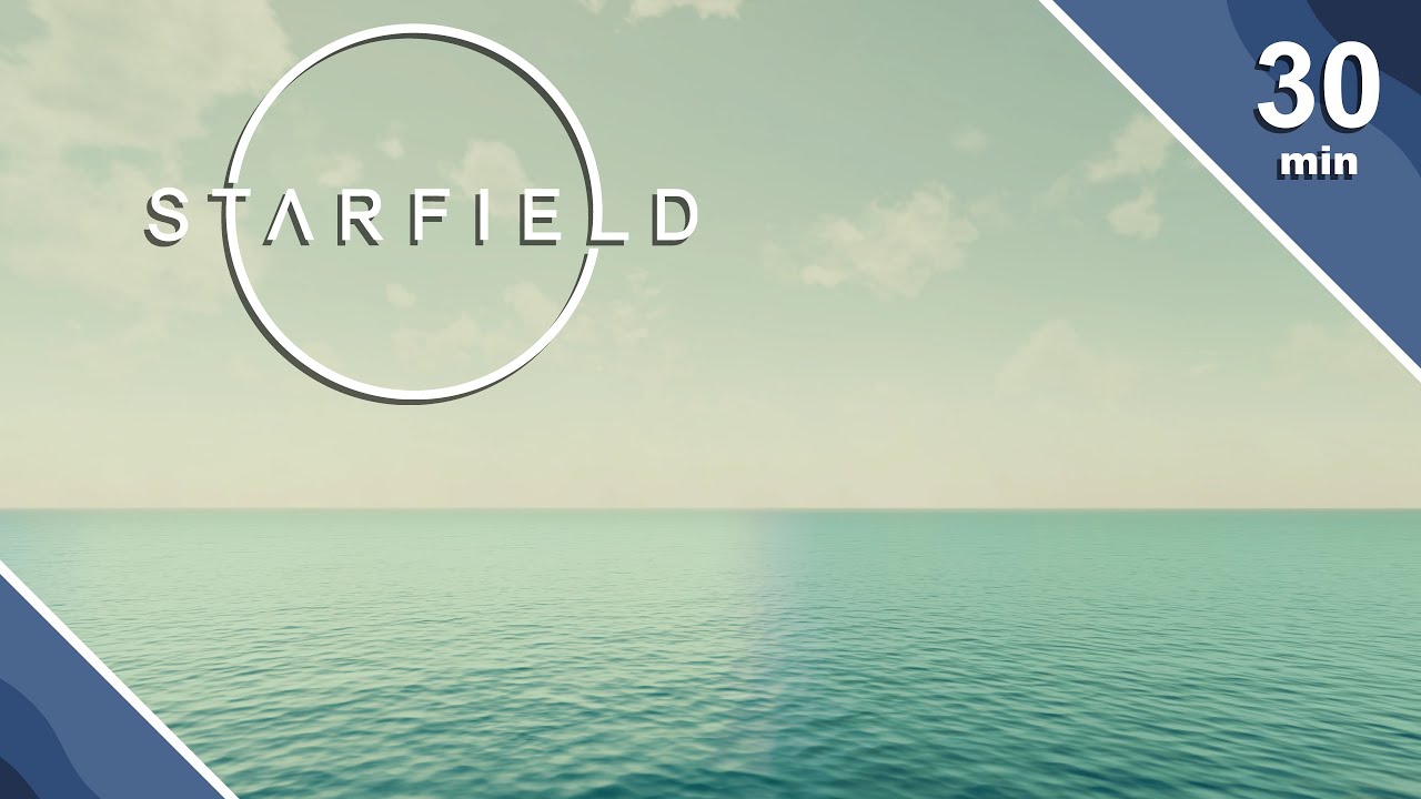 Starfield Strix I Planet "Ocean" [ 4K ] - YouTube