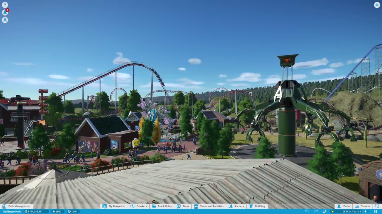 Planet Coaster 4K 60fps - YouTube