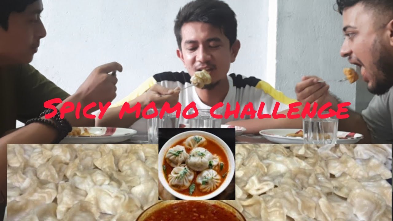 spicy momo challenge | #food #foodchallenge | momo mukbang #momo ...