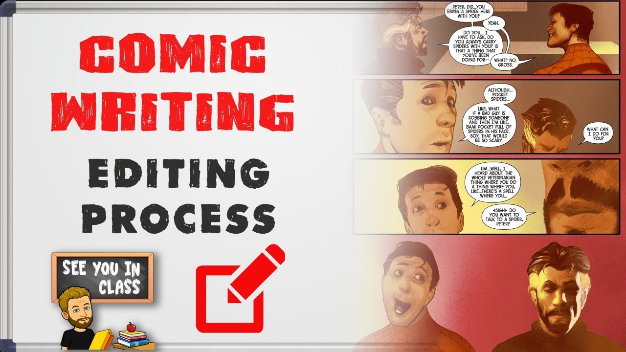 Comic Book Writing 101: Editorial Process in Comic Books - YouTube