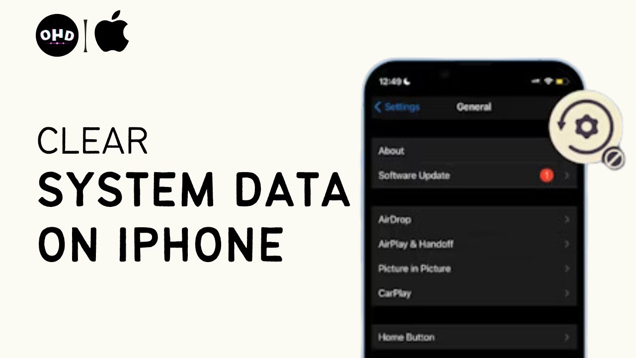 How to Clear System Data on iPhone 2023 - YouTube
