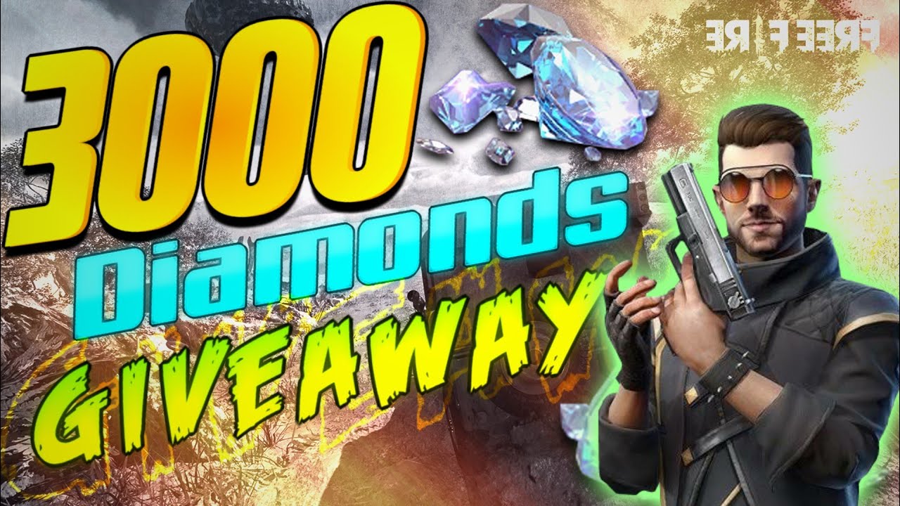 3000 Diamonds Giveaway In Free Fire | Get 3000 Diamonds For Free - YouTube