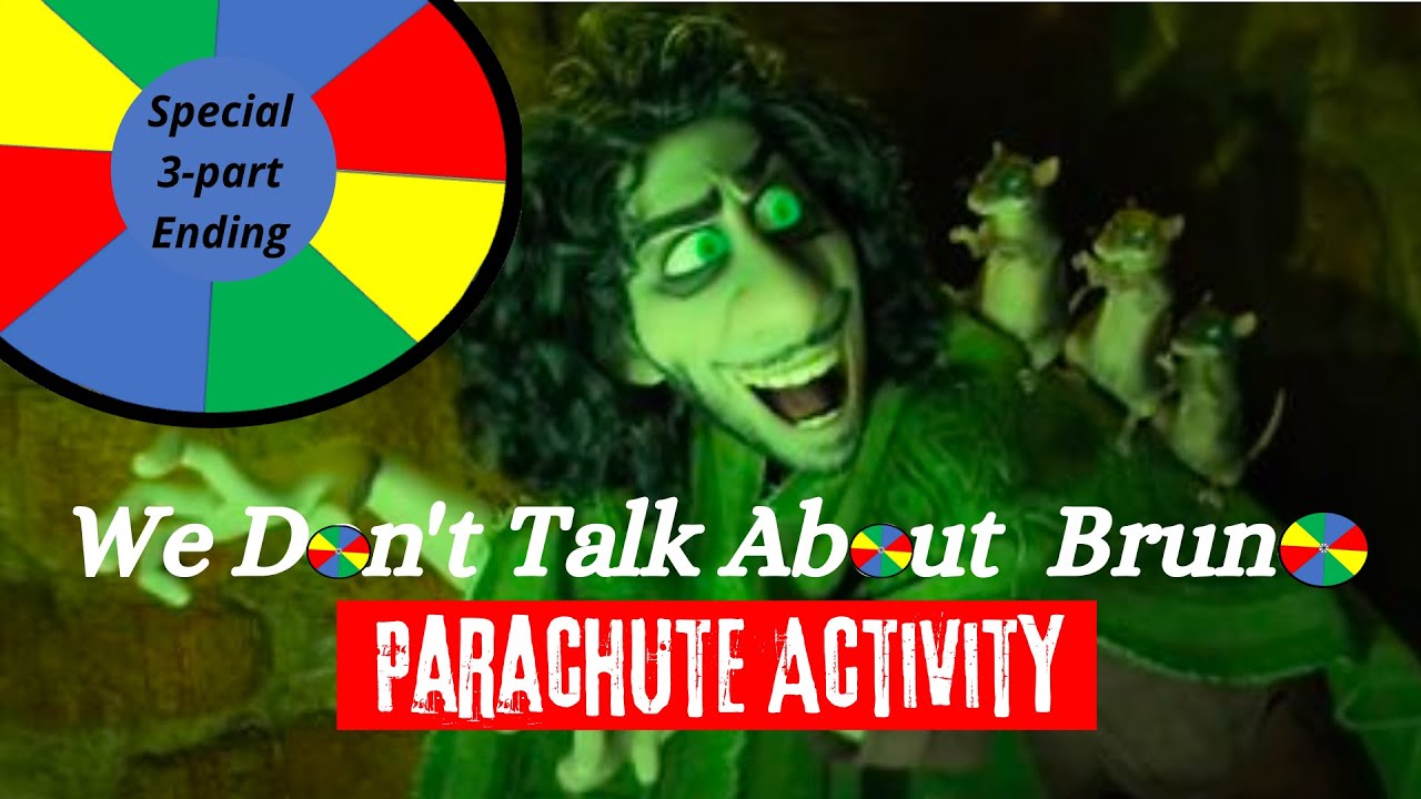 We Don't Talk About Bruno Parachute Movement Activity - YouTube