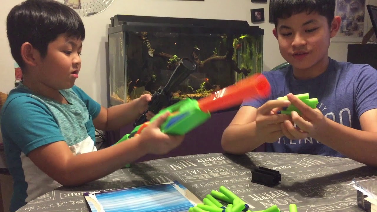 Alpha Rogue Nerf Gun - YouTube