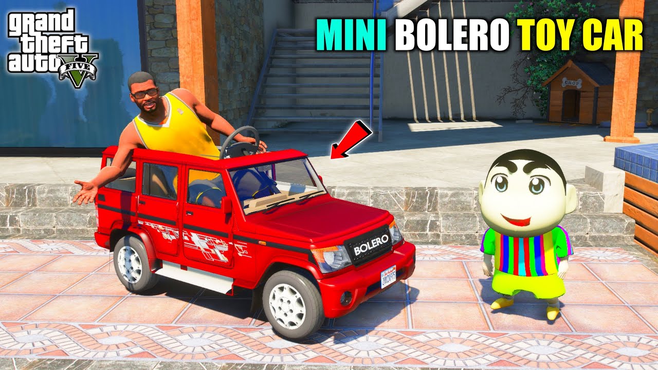 Franklin & Shinchan Buy Mini BOLERO Toy Car in GTA 5 | JNK GAMER - YouTube