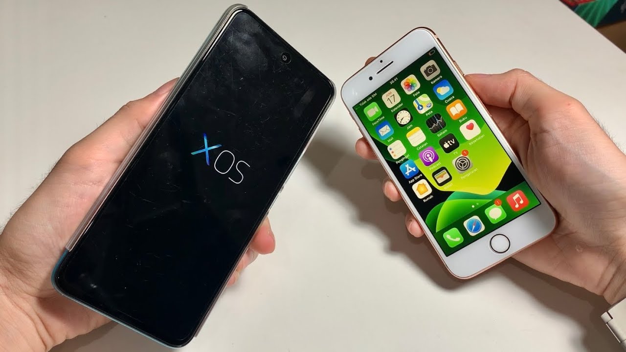 Android RAM 7 GB VS iPhone RAM 2 GB siapa yang menang? - YouTube