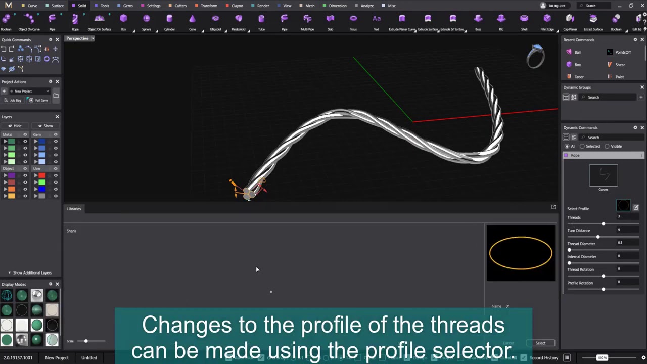 Rope MatrixGold Dynamic Commands - YouTube