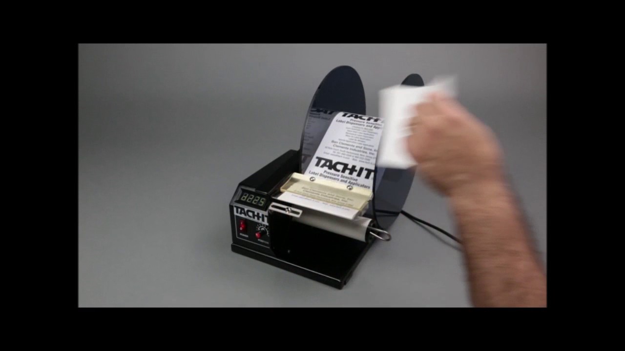 Tach-It YSH-414D Digital Cycle Counter Semi Automatic Label Dispenser ...