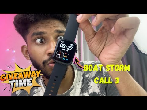 boAt Storm Call 3 Unboxing and Review Features and Performance Test | Best Budget Smartwatch 😯