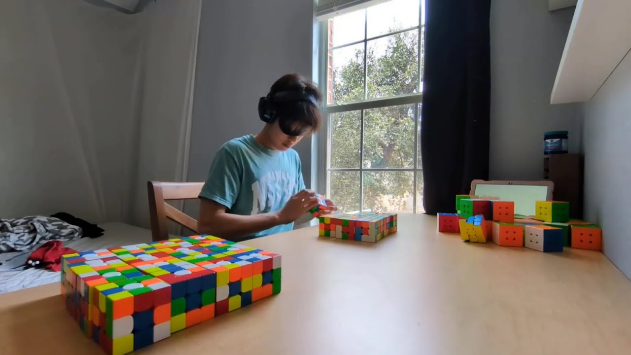 [PB] 51/53 59:20 Rubik's Cube Multi Blind - YouTube