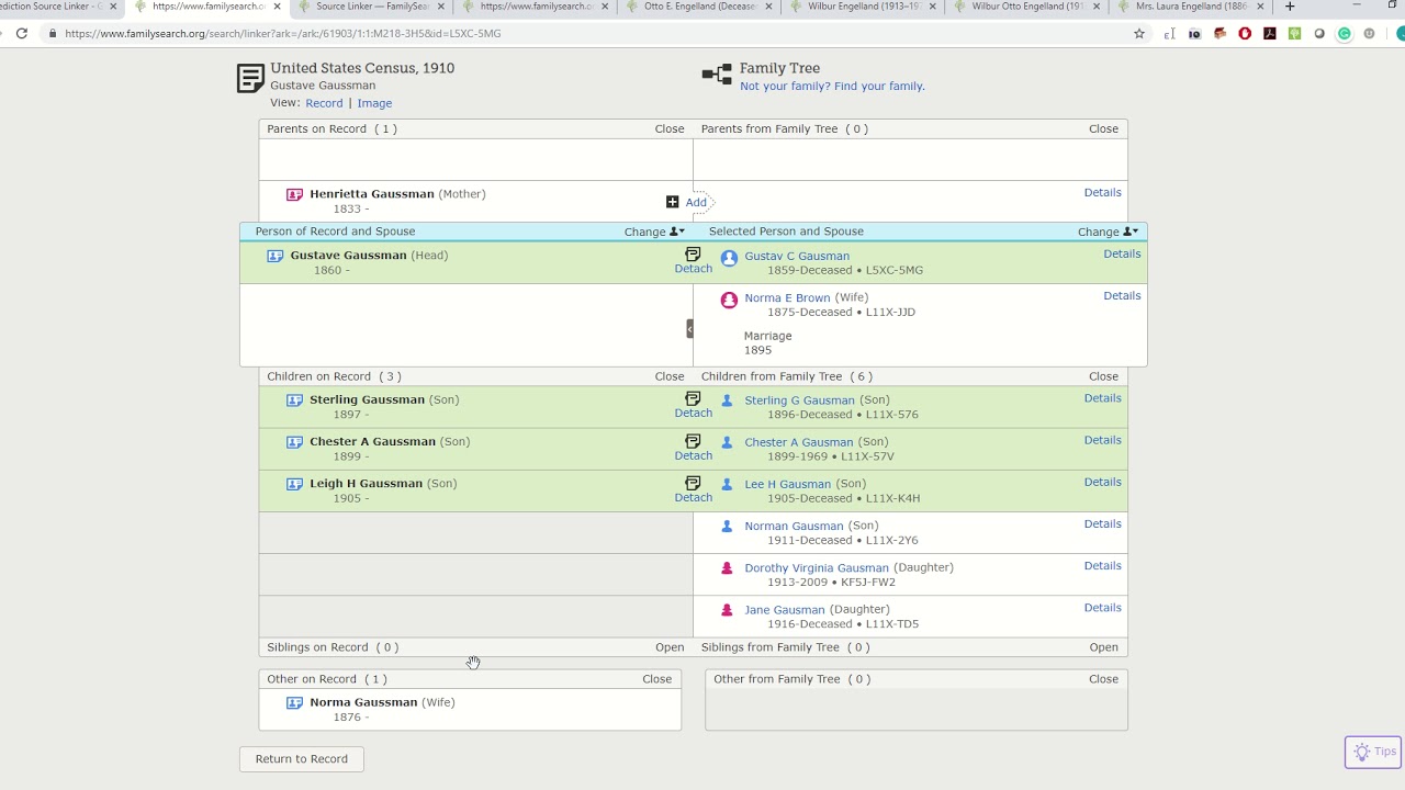 How to change the focus person on Source Linker - YouTube