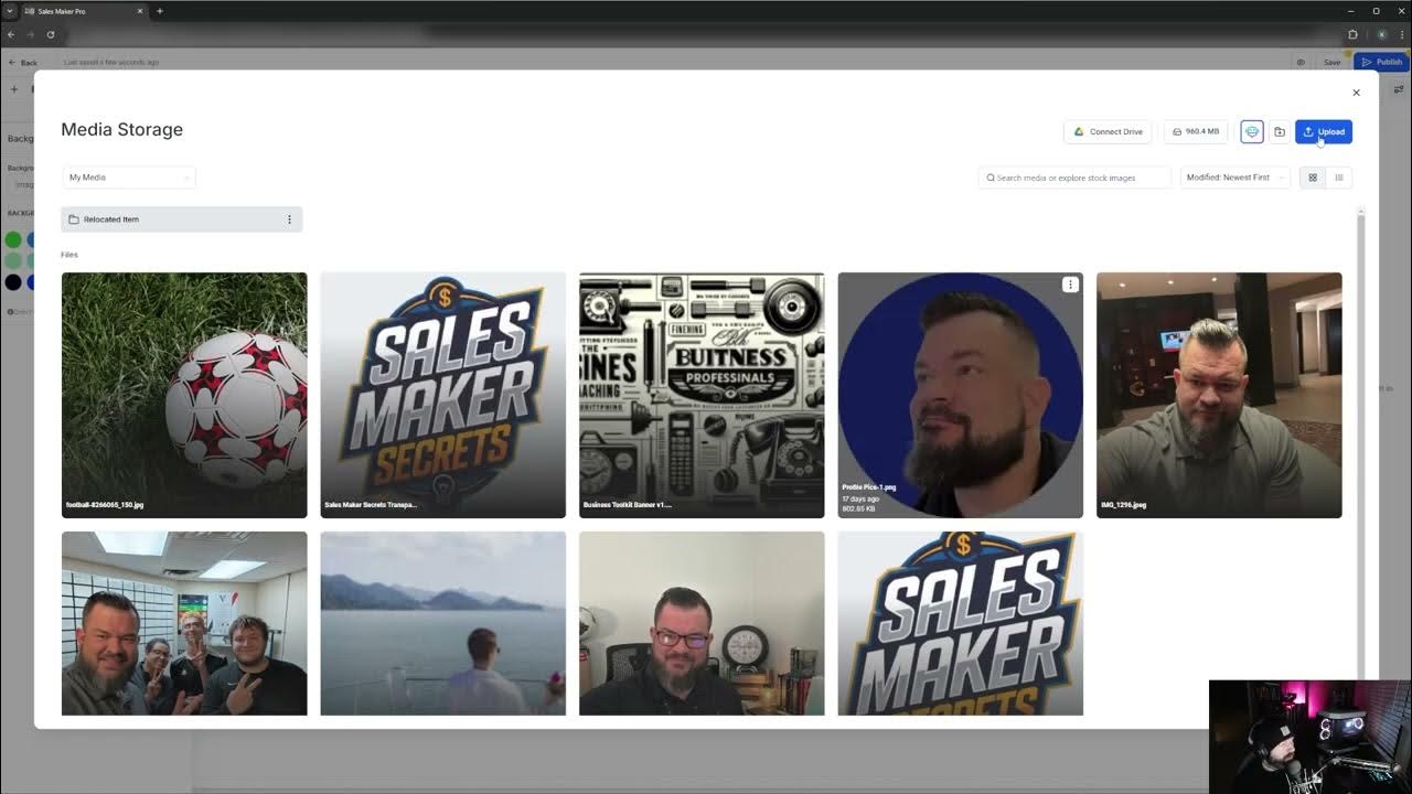 How to Create a Custom Website in Go High Level Tutorial 4/12 - How to Customize the Background ...