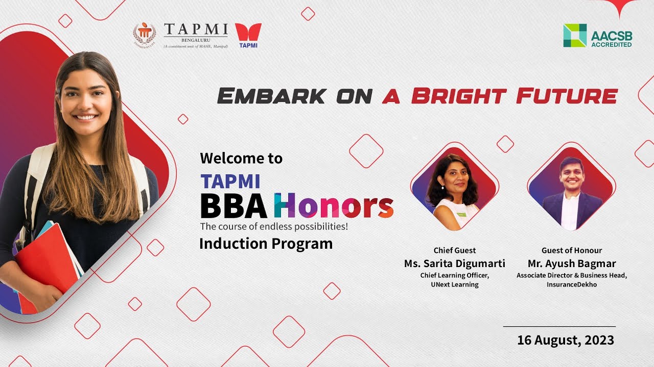 T.A. Pai Management Institute(TAPMI) Orientation 2023 | PART 2 - YouTube