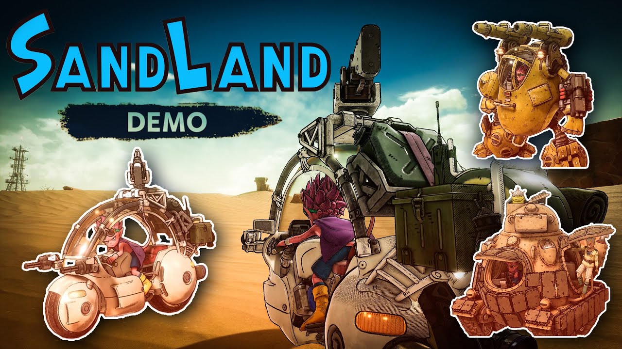 Sand Land Demo Gameplay | No Commentary | 4K ( RTX 3080 ) - YouTube