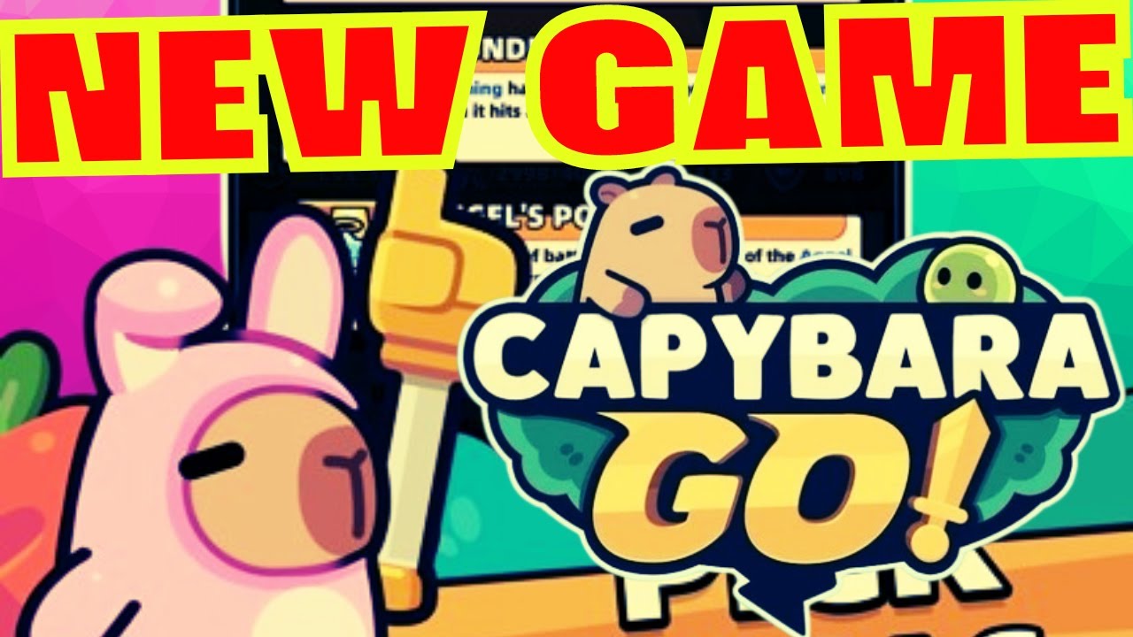 CAPYBARA.GO NEW GAME HABBY! FIRST LOOK NEW GAME CAPYBARA.GO - YouTube