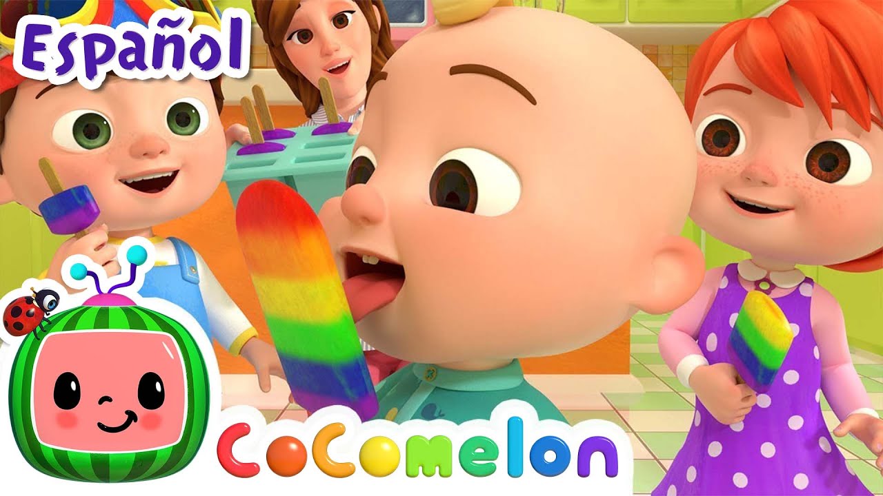 Las paletas multicolor | CoComelon en Español | Canciones Infantiles y ...