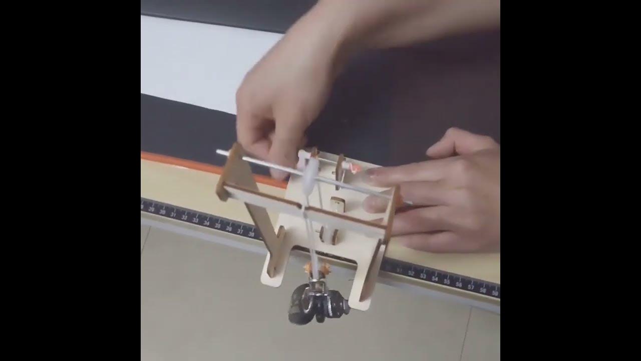 Hand Crane C4l Wooden Stem Sets Steam Steameducation Steamactivities Robot Diy Youtube