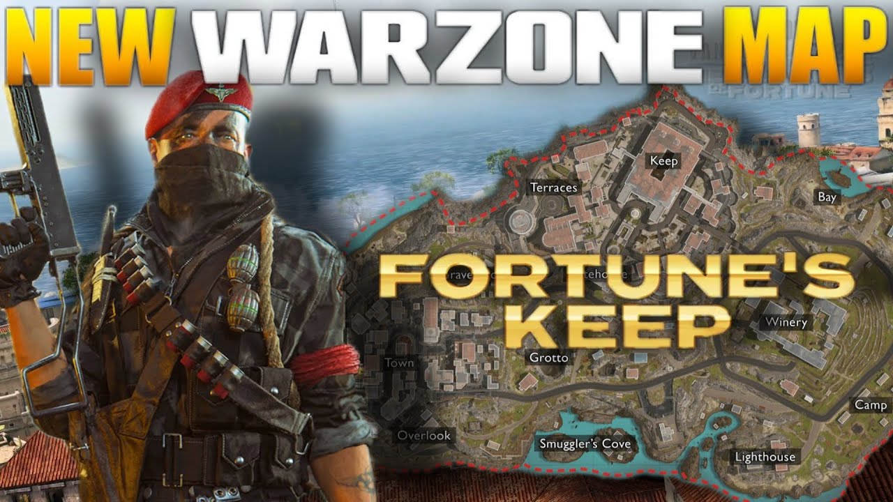 LIVE - *NEW* WARZONE MAP FORTUNE'S KEEP RESURGENCE | First WIN, NEW ...
