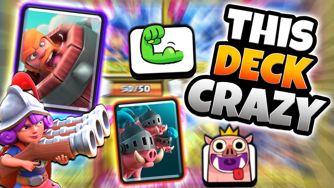 THIS WEIRD DECK IS INCREDIBLE! WIN GAMES WITH EASE! | Clash Royale ...