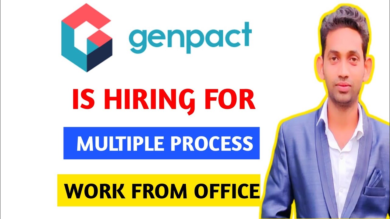 Jobs in Genpact For Freshers || Vacancy In Genpact For Freshers ...
