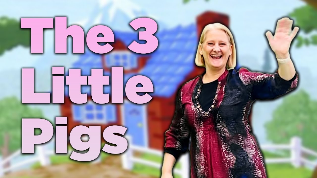 The 3 Little Pigs | Story Time With Actions and Music | Drama Class for ...