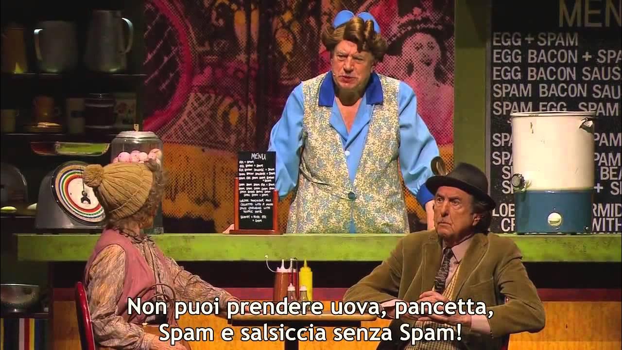 Spam LIVE - Monty Python live mostly (SUB ITA) - YouTube