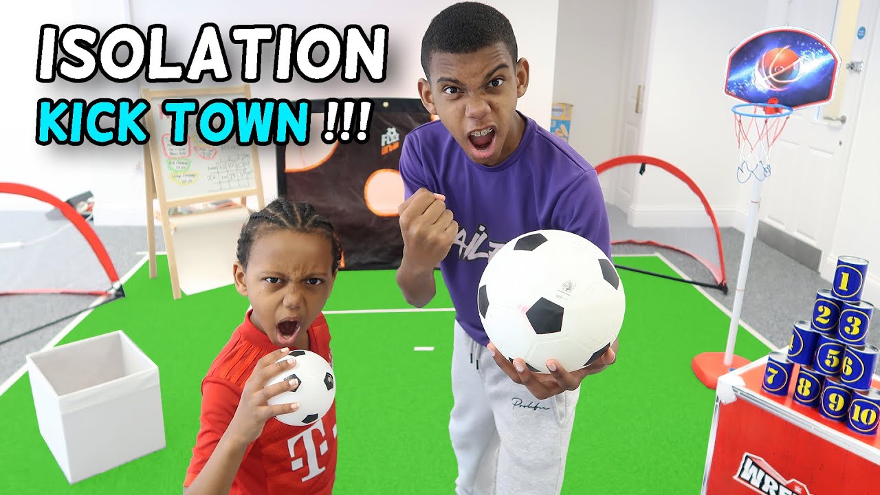 RECREATING W2S KICK TOWN IN MY HOUSE | ISOLATION DAY 8 - YouTube