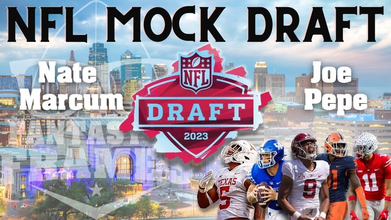 Fantasy In Frames 2023 NFL Mock Draft with FIF s Nate Marcum and Joe ...