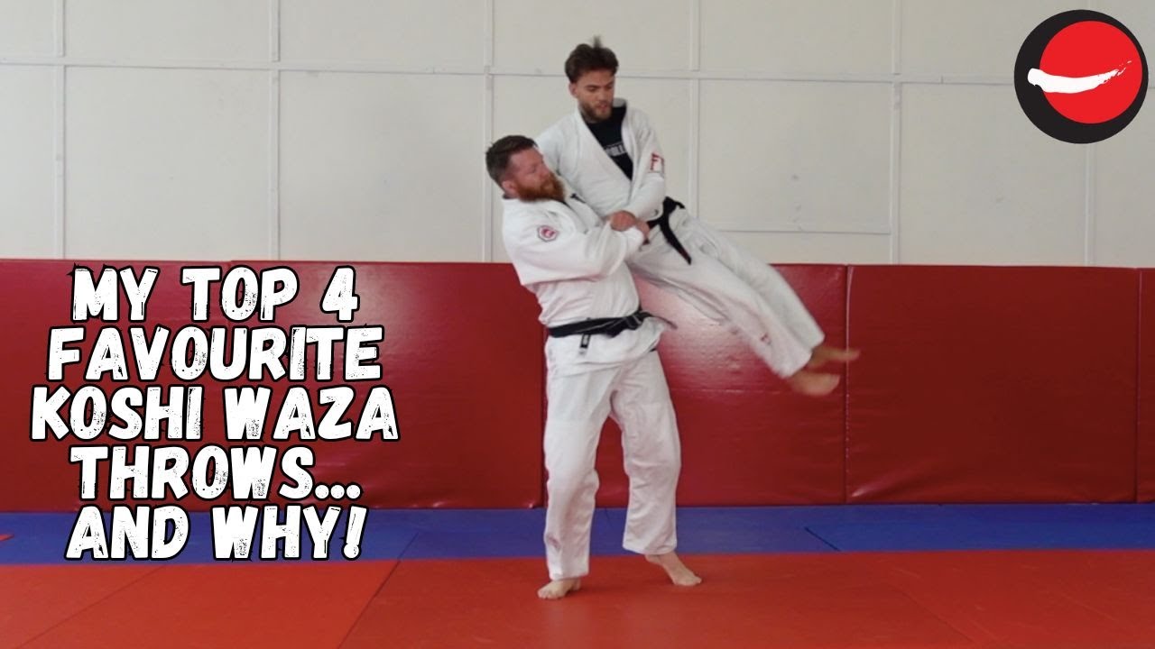 My Top 4 Favourite Koshi Waza Throws - YouTube