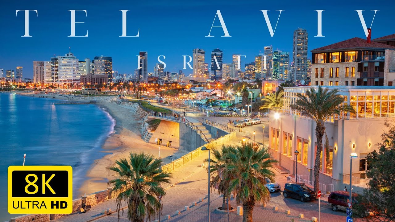 Tel Aviv, Israel in 8K ULTRA HD 60FPS by Drone - YouTube
