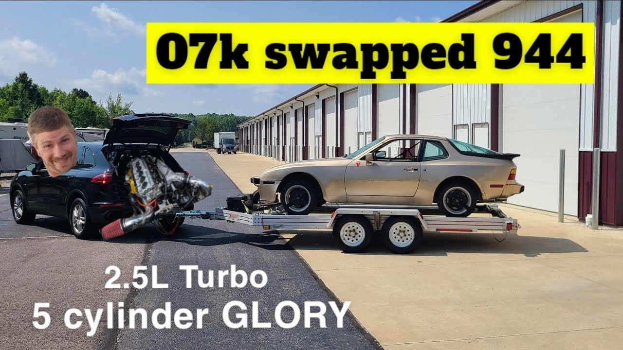 07k swapped 944 goes to the gas station! - YouTube