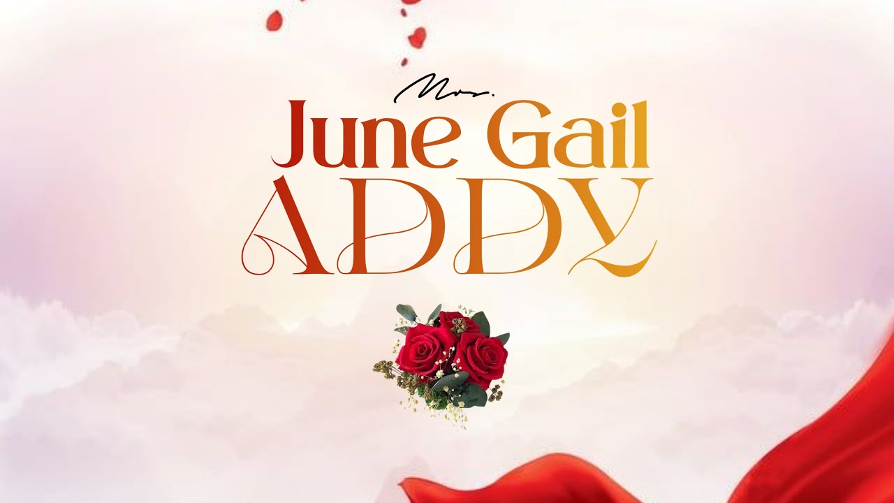 Burial Service of June Gail Addy - YouTube
