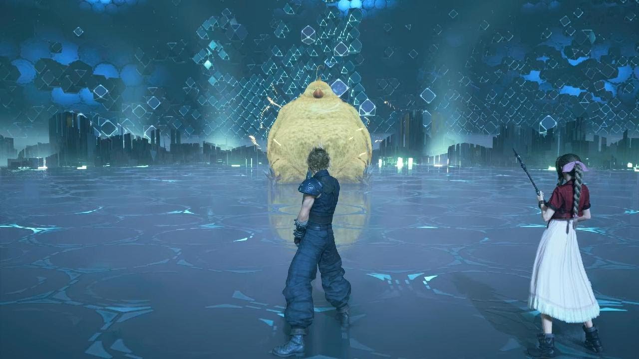 Final Fantasy VII Remake Fat Chocobo Boss Fight - YouTube