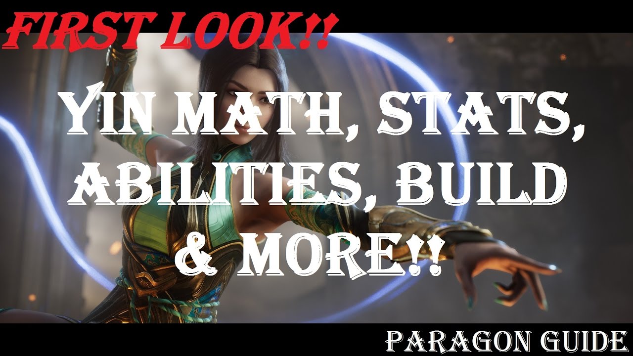 FIRST LOOK!! Yin Math, Stats, Abilities, Build & Walk Through ...