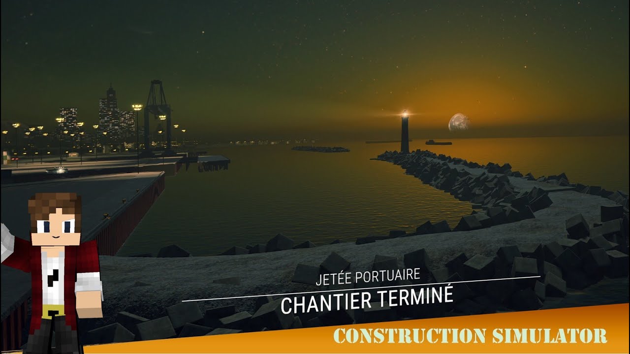 CONSTRUCTION SIMULATOR FR JETTEE PORTUAIRE. - YouTube