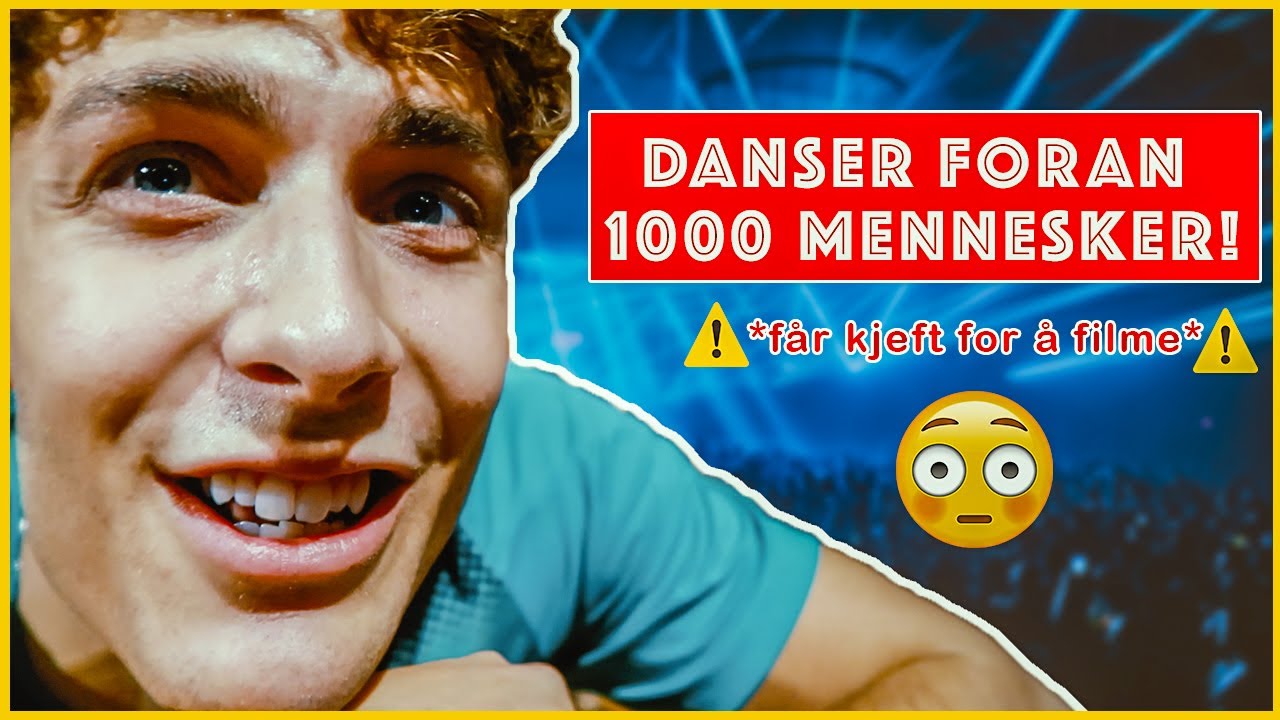 VLOG: DANSER PÅ UKA I TRONDHEIM!! Bli med backstage! - YouTube