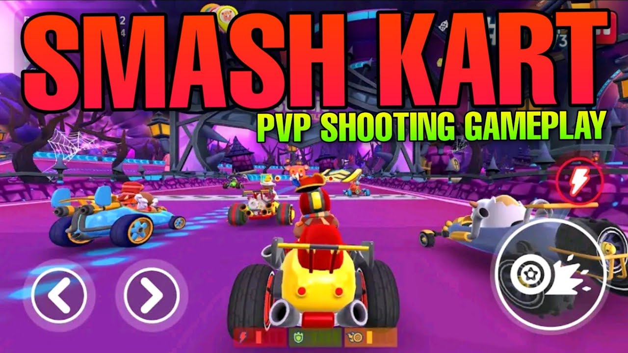 SMASH KART PVP SHOOTER GAMEPLAY EARLY ACCESS IOS ANDROID NEW ACTION ...
