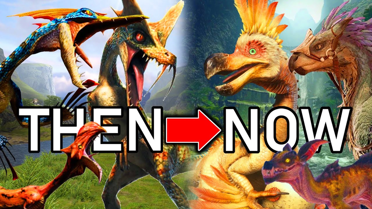 How much have Raptor Bird Wyverns changed? - YouTube