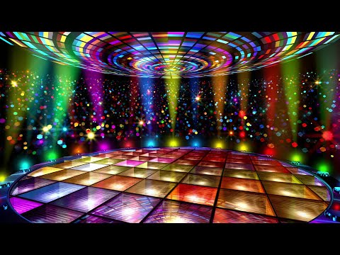 4K Screensaver | Vibrant Disco Dance Floor – Psychedelic VJ Loop (No Sound)