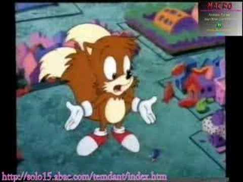 Tails GROWS to GIGANTIC size and Terrorizes the Town!