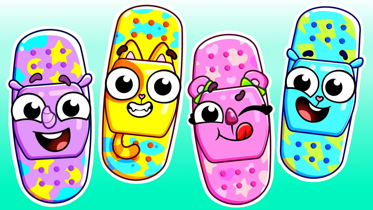 Bandage Song! 🩹 Let’s Fix the Boo-Boo! | Kids Songs And Nursery Rhymes ...