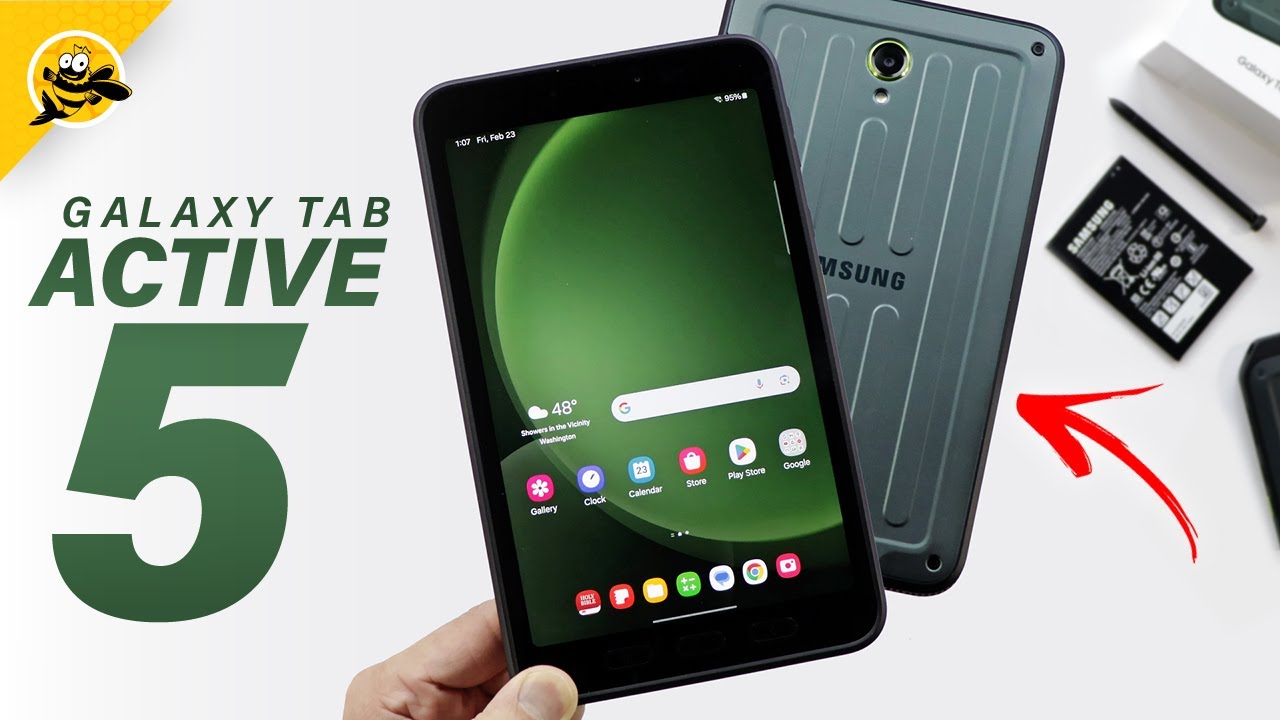 Samsung Galaxy Tab Active5 - Unboxing and First Review! - YouTube