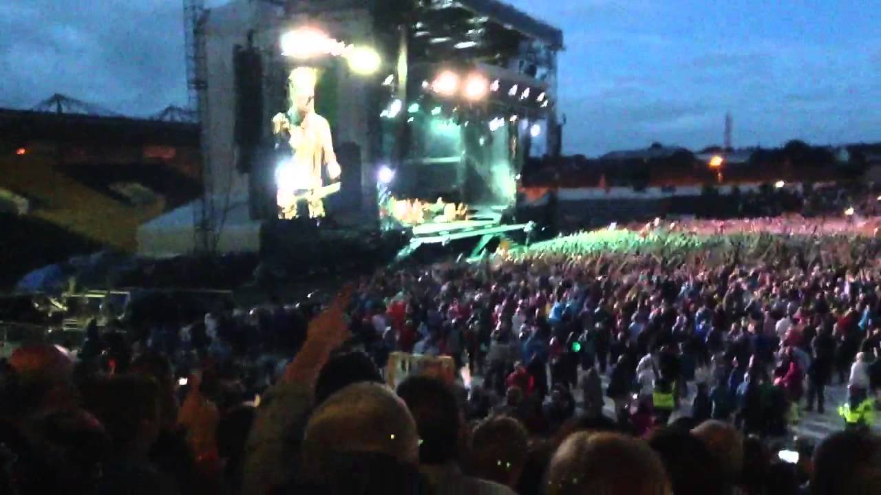 'Born in the USA' Bruce Springsteen, Nowlan Park, Kilkenny, - YouTube